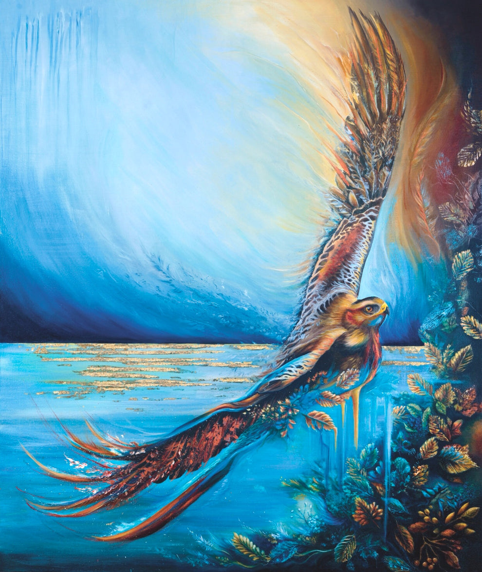 ‘Big Red’ Fine Art Print – LAUREN JAMES ART